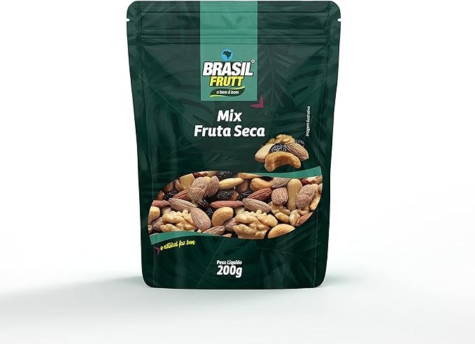 Comercial Marinete | Pacote Mix Fruta Seca 200Gr Unid Brasil Frutt Unid